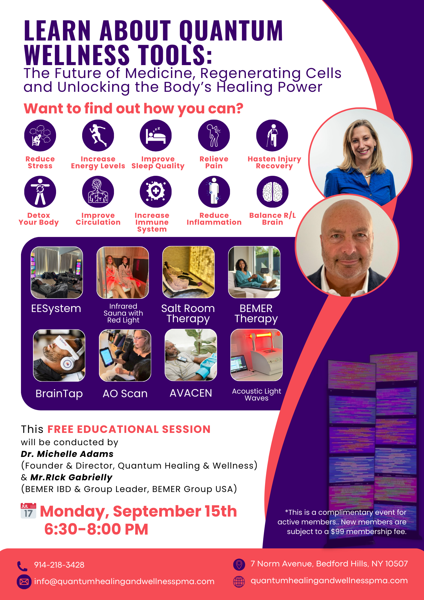 LEARN ABOUT QUANTUM Wellness Tools - Connect to Northern Westchester